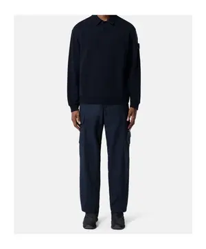 Stone Island Long-sleeve Polo Shirt