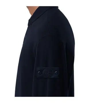 Stone Island Long-sleeve Polo Shirt