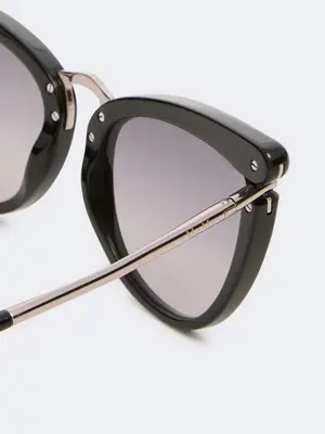 Max Mara Acetate Butterfly Glasses