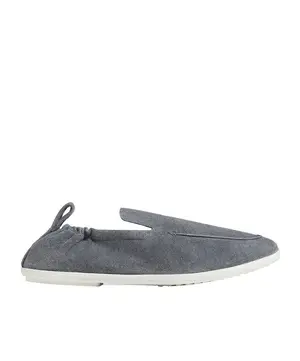 Bottega Veneta Round-toe Loafers - Gray