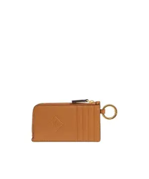 Mcm Zipper Card Holder