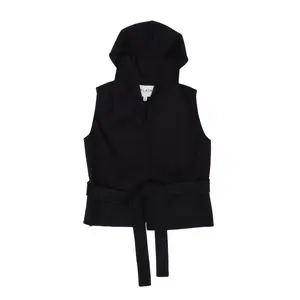 Alaïa Hooded Belted Gilet