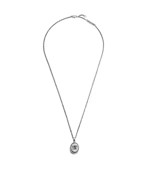 Dior Cameo Bee Necklace - Gray