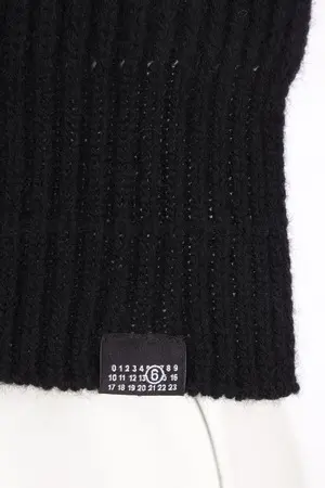 MAISON MARGIELA Knitted Half-zip Vest