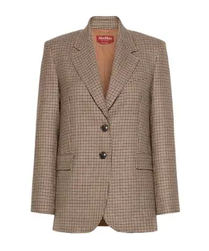 Max Mara Single Breasted Blazer - Black