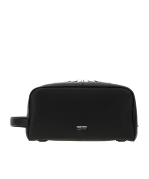 TOM FORD Zip-top Clutch - Black