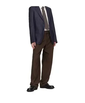 MAISON MARGIELA Frayed Single-breasted Blazer