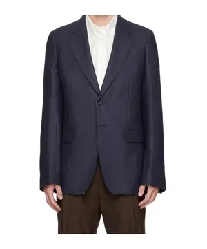 MAISON MARGIELA Frayed Single-breasted Blazer