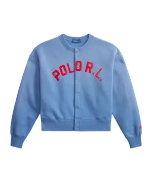 Polo Ralph Lauren Logo-print Press-stud Cardigan