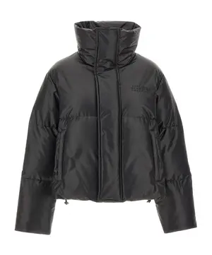MAISON MARGIELA Padded Cropped Jacket - Black