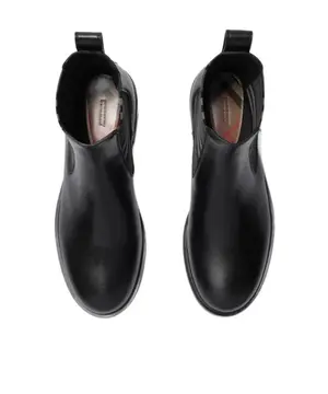 Burberry Leather Pembroke Boots