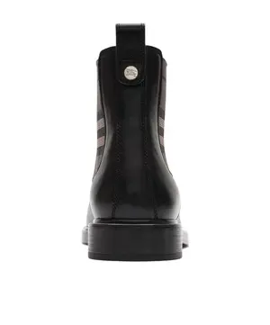 Burberry Leather Pembroke Boots