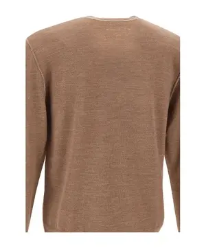 MAISON MARGIELA Contrasting Stitch Numeric Logo Sweater