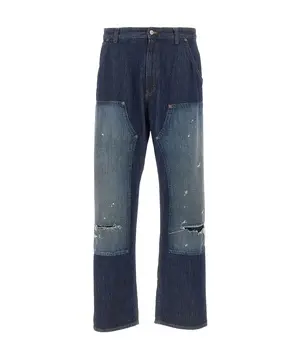 MAISON MARGIELA Straight-leg Jeans - Blue