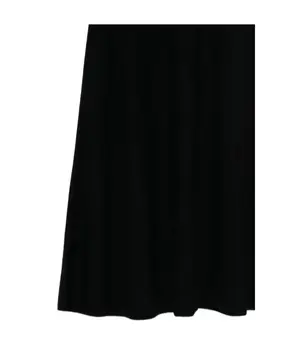 LISA YANG Torie Knitted Skirt - Black