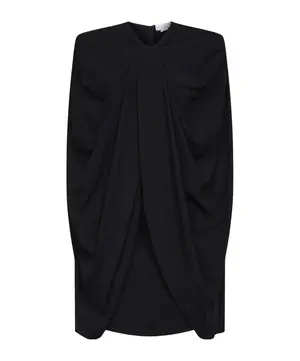 Stella McCartney Pleated Dress - Black