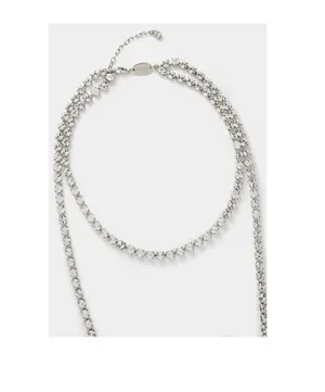 Dsquared2 Chic Night Necklace With Rhinestones