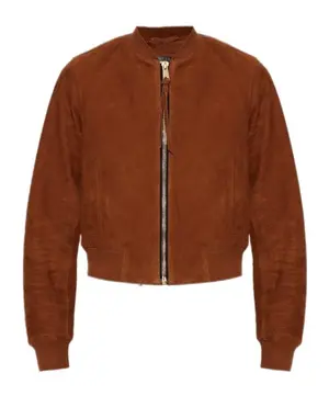 ALLSAINTS Long-sleeved Casual Jacket - Brown