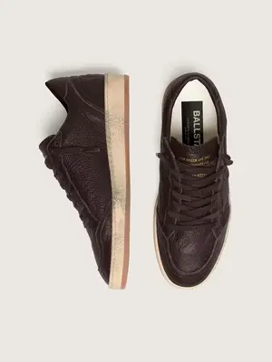 GOLDEN GOOSE Ballstar Lace-up Sneakers - Black
