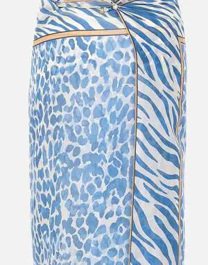 MC2 SAINT BARTH Long Sarong Skirt