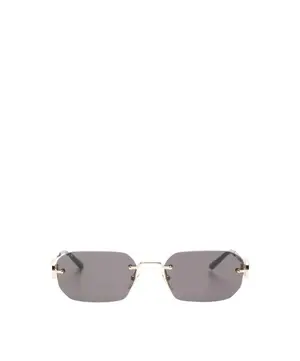 Gucci Rectangular Frame Sunglasses - Gray