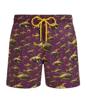 Vilebrequin Printed Swim Shorts - Red