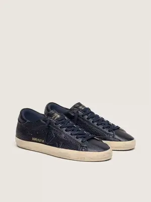 GOLDEN GOOSE Super Star Lace-up Sneakers - Black