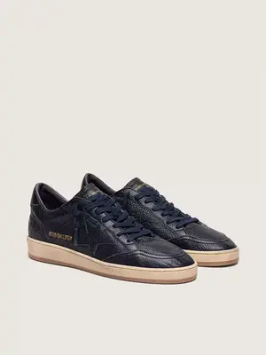 GOLDEN GOOSE Ballstar Lace-up Sneakers - Black