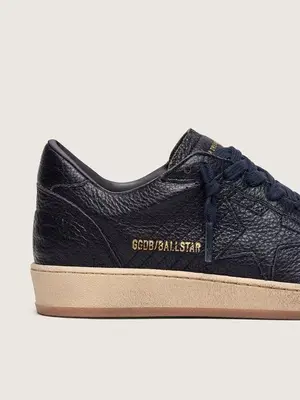 GOLDEN GOOSE Ballstar Lace-up Sneakers - Black