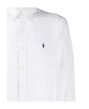 Polo Ralph Lauren Logo Embroidered Long-sleeved Shirt