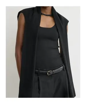 TOTEME Logo Patch Sleeved Scarf