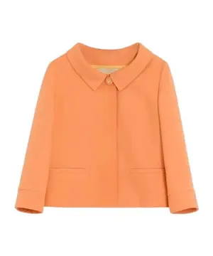 Valentino Garavani Crepe Couture Jacket - Orange