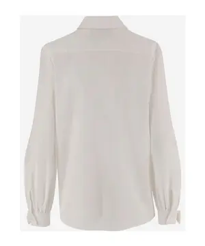 Valentino Garavani Long Sleeve Collared Shirt With Chest Pocket