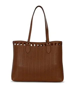 Valentino Garavani Perforated Leather Tote Bag