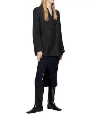 TOTEME Totme Square-toe Riding Knee-high Boots