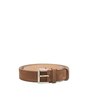 Prada Enamel Logo Buckle Belt