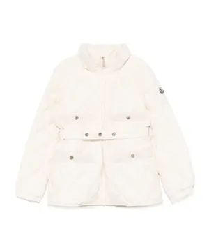 Moncler Long Sleeve Down Jacket - White