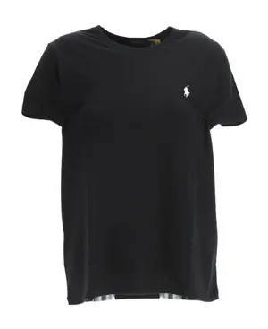 Polo Ralph Lauren Pony Embroidered Crewneck T-shirt - Black