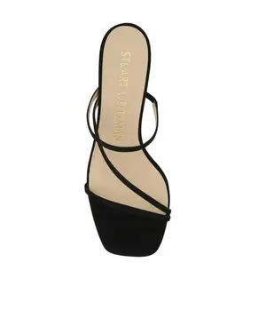 STUART WEITZMAN Lucite Sculpt Slip-on Mules