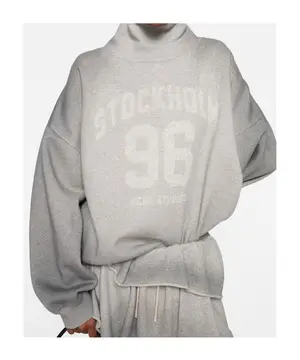 Acne Studios High-neck Logo Graphic Sweater
