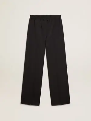 GOLDEN GOOSE Logo Detailed Trousers