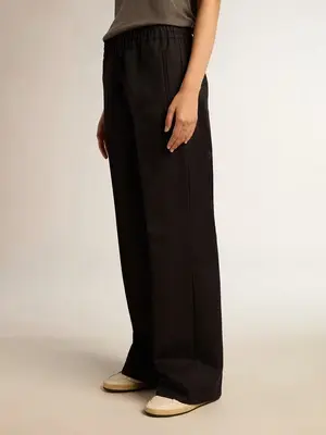 GOLDEN GOOSE Logo Detailed Trousers
