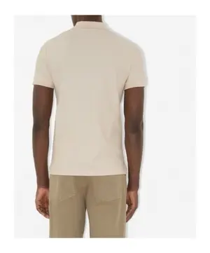 Burberry Cotton Polo Shirt - Clam