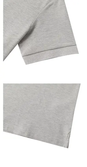 Burberry Cotton Polo Shirt - Gray