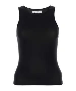 Gimaguas Galu Stretch Sleeveless Tank Top - Black