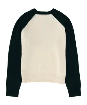 SPORTY  RICH Sporty Rich Long-sleeved Knitted Sweater