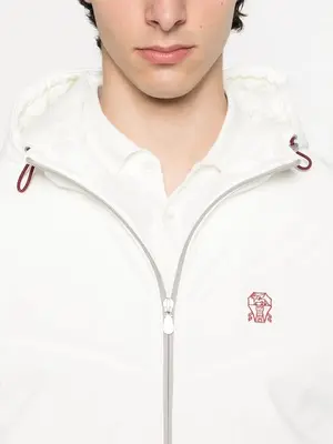 Brunello Cucinelli Zip-fastening Hooded Jacket
