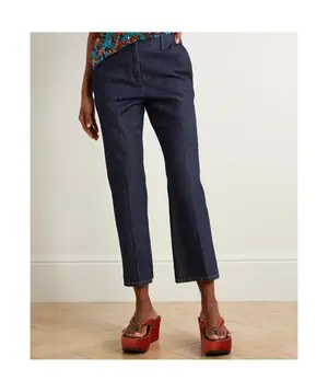 Dries Van Noten Pressed Crease Jeans