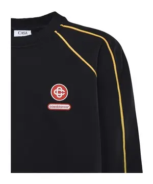 Casablanca Logo Appliqué Sweatshirt