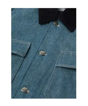 Loro Piana Long-sleeved Denim Coat